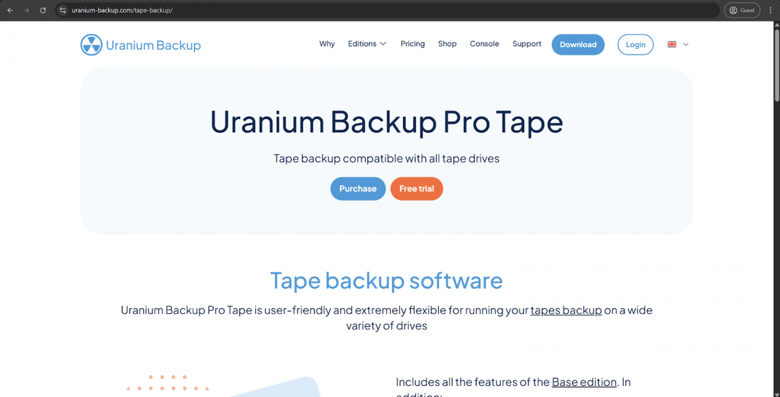 Best Tape Backup Software. Top 13 Tape Backup Solutions