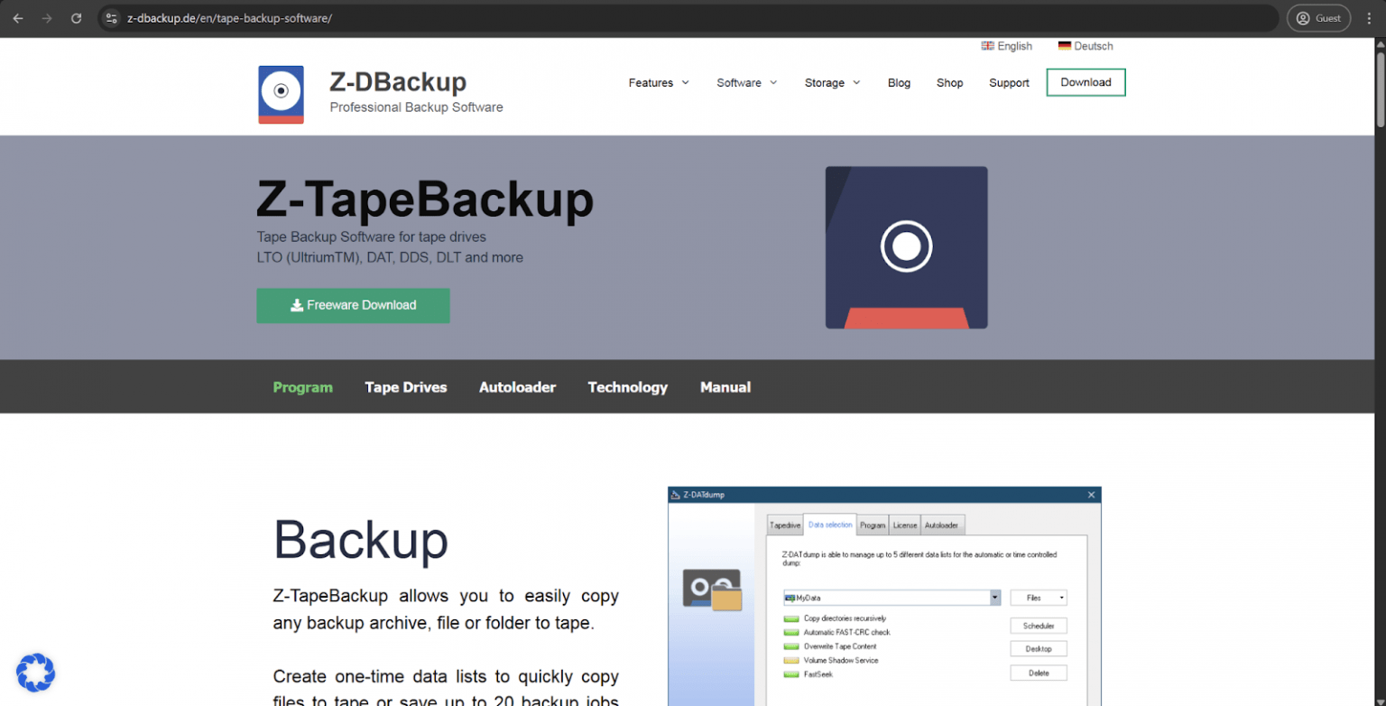 Best Tape Backup Software. Top 13 Tape Backup Solutions