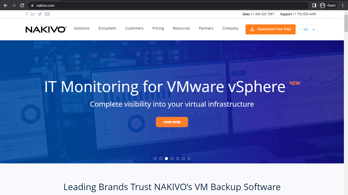 Top 20 Data Center Backup Solutions