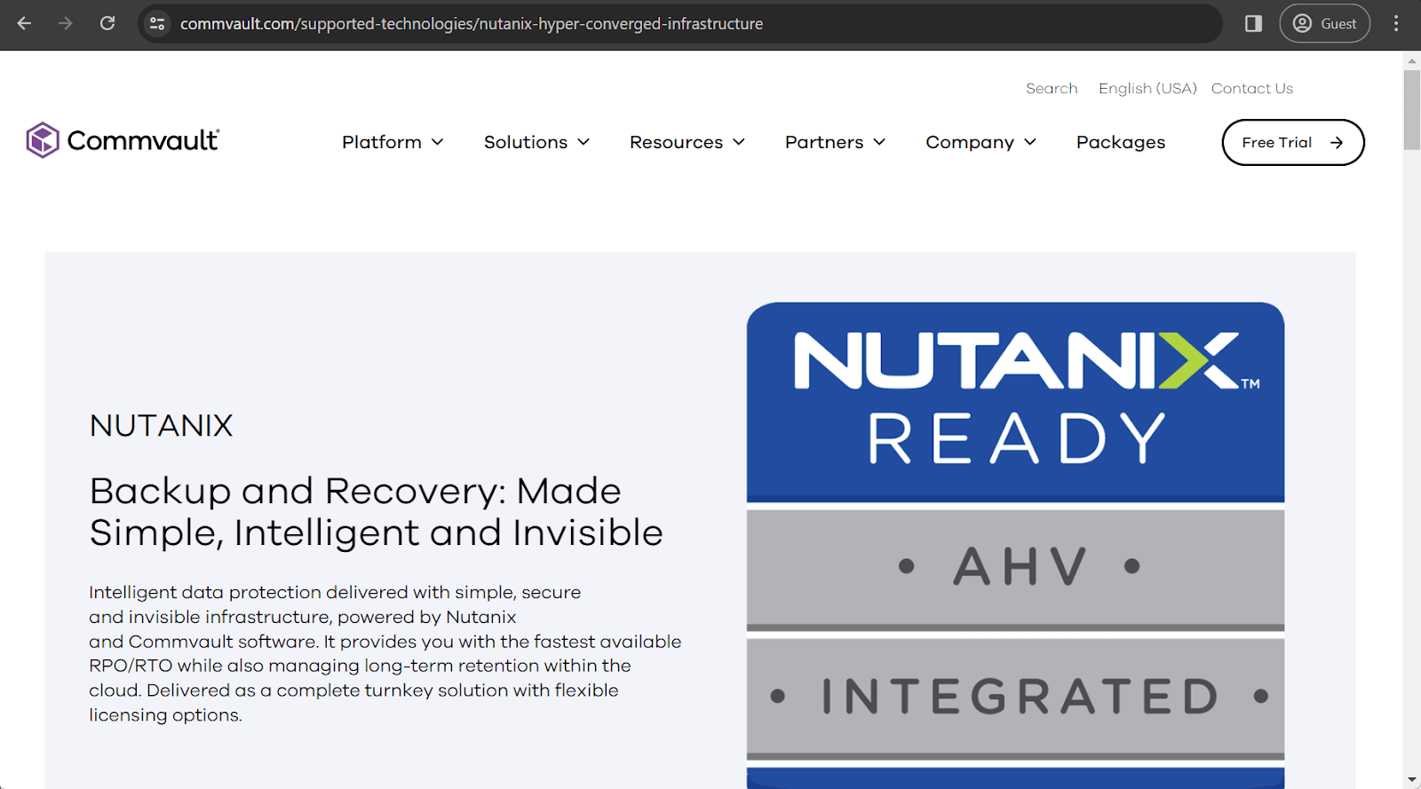 What is Nutanix Backup? Nutanix Backup Solutions