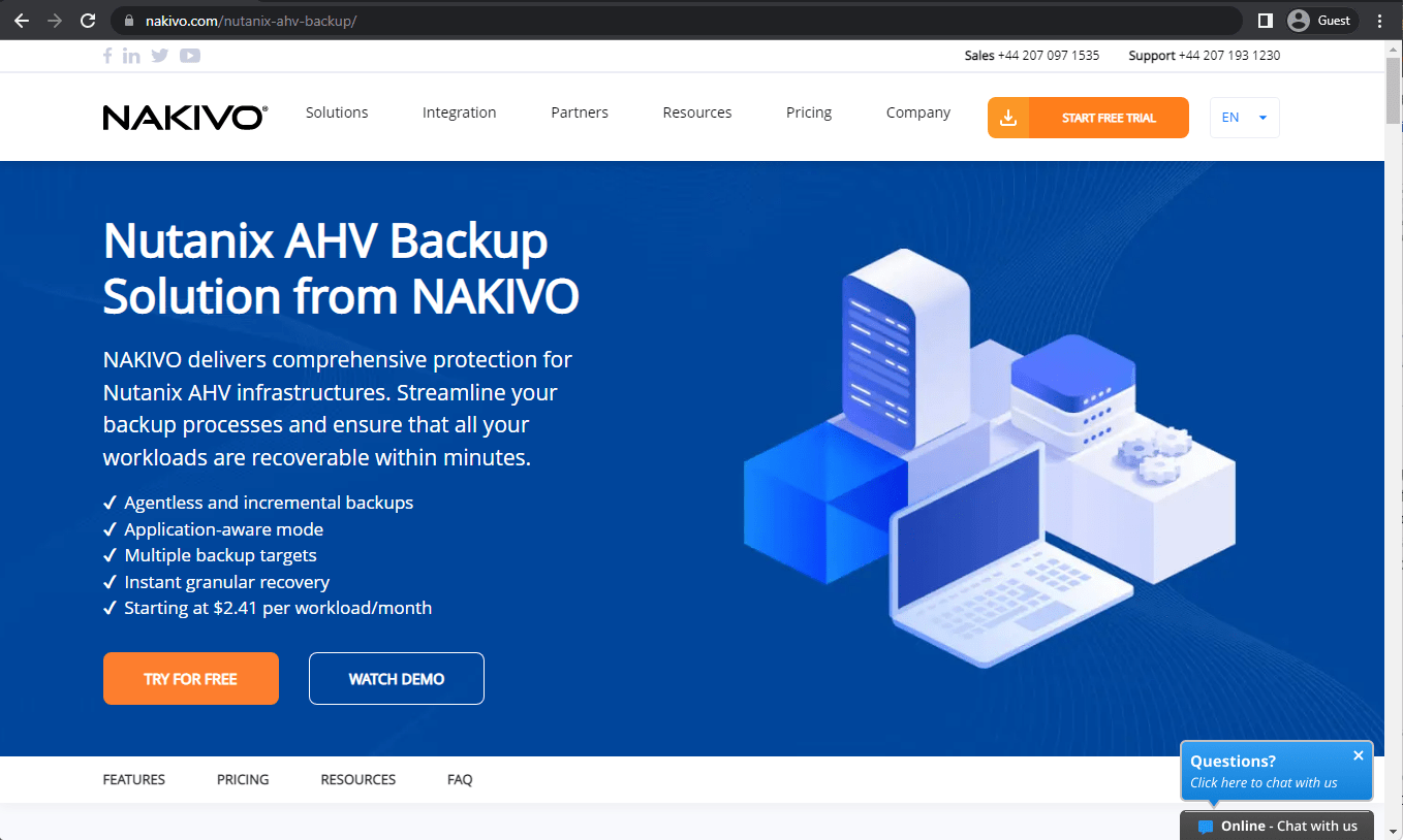 Top 11 Nutanix Backup Solutions