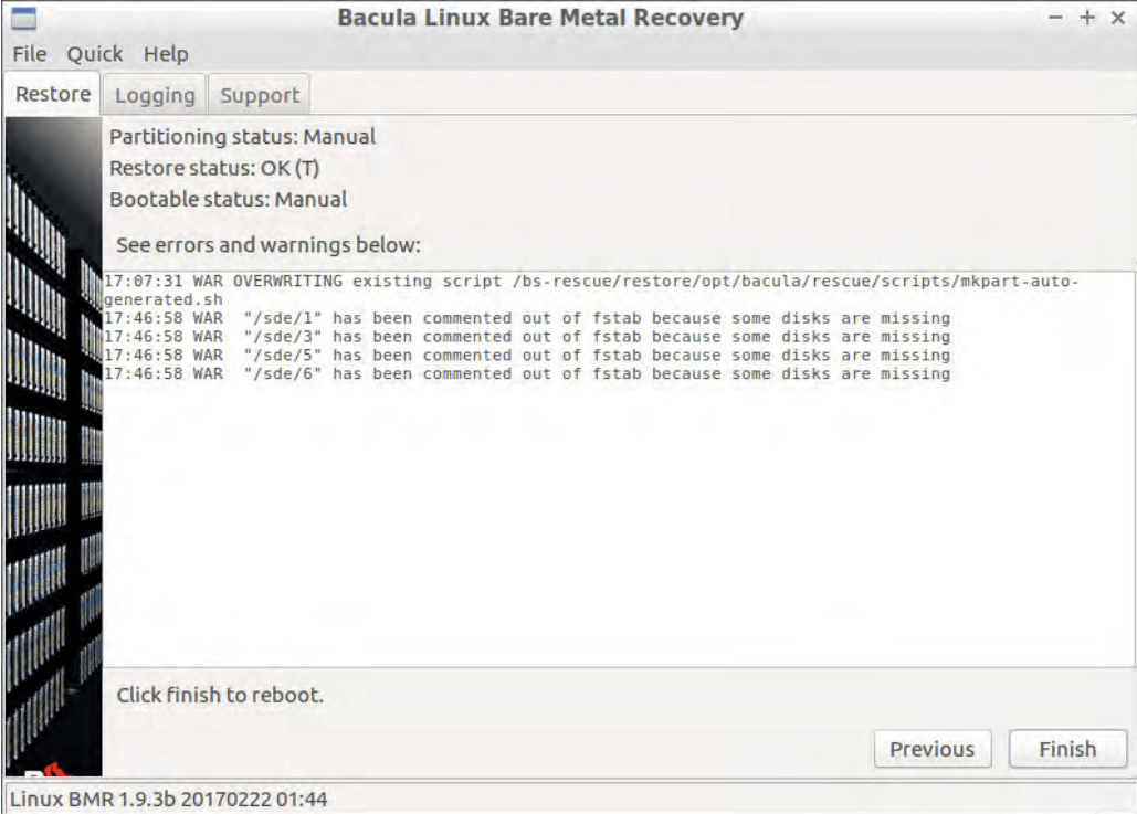 Bare metal backup software. Bare metal recovery definition